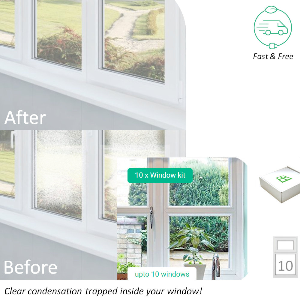 10 x Window kit Double glazing repair kit